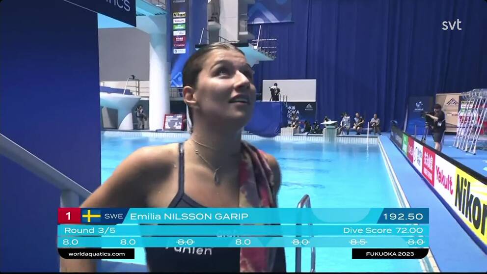 Emilia Nilsson Garip avait une chance de médaille - elle a tout perdu ...